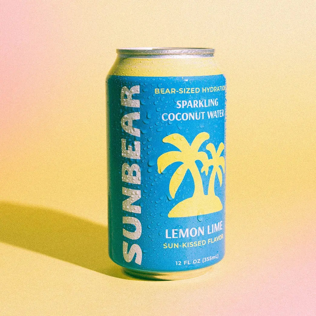 Sparkling Coconut Water Lemon Lime – The Bungalow by Gypsy