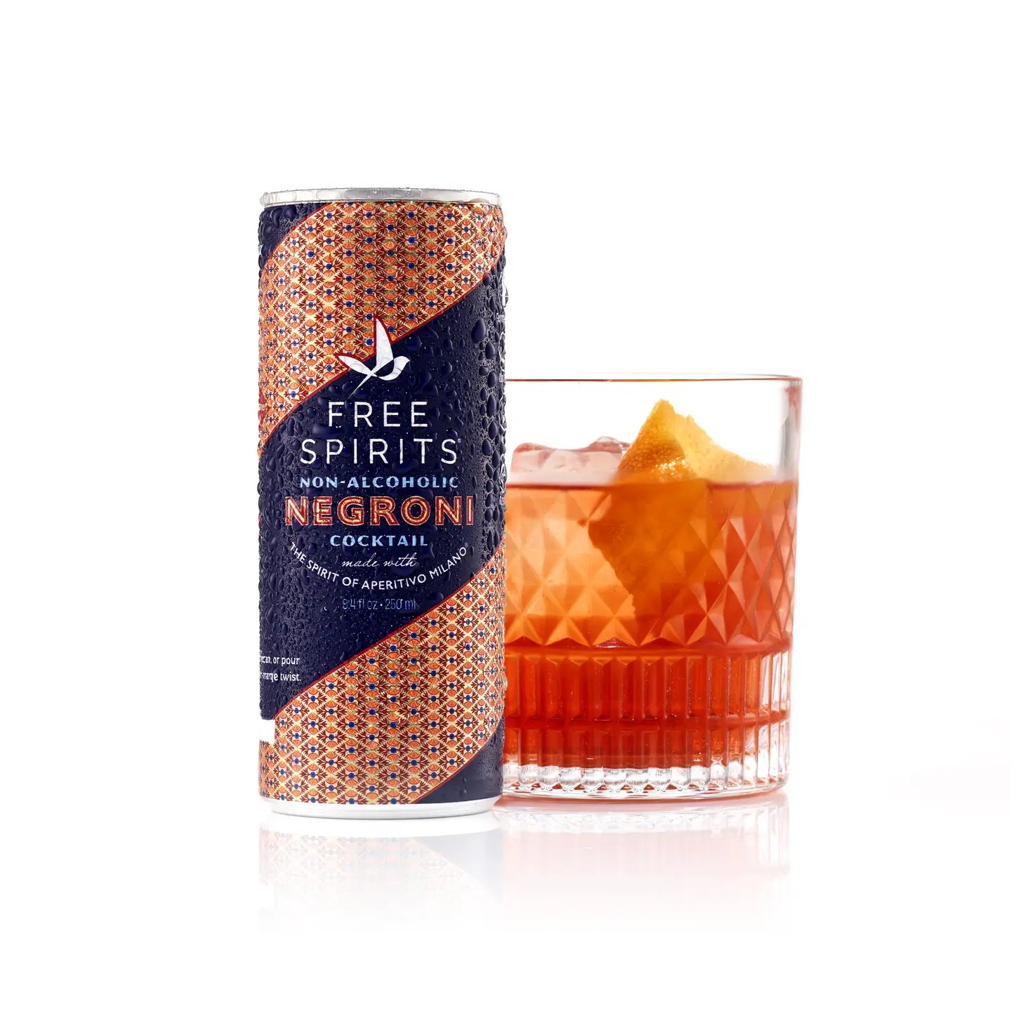 Free Spirits Negroni (4-Pack): Non-Alcoholic Cocktail – The Bungalow by ...